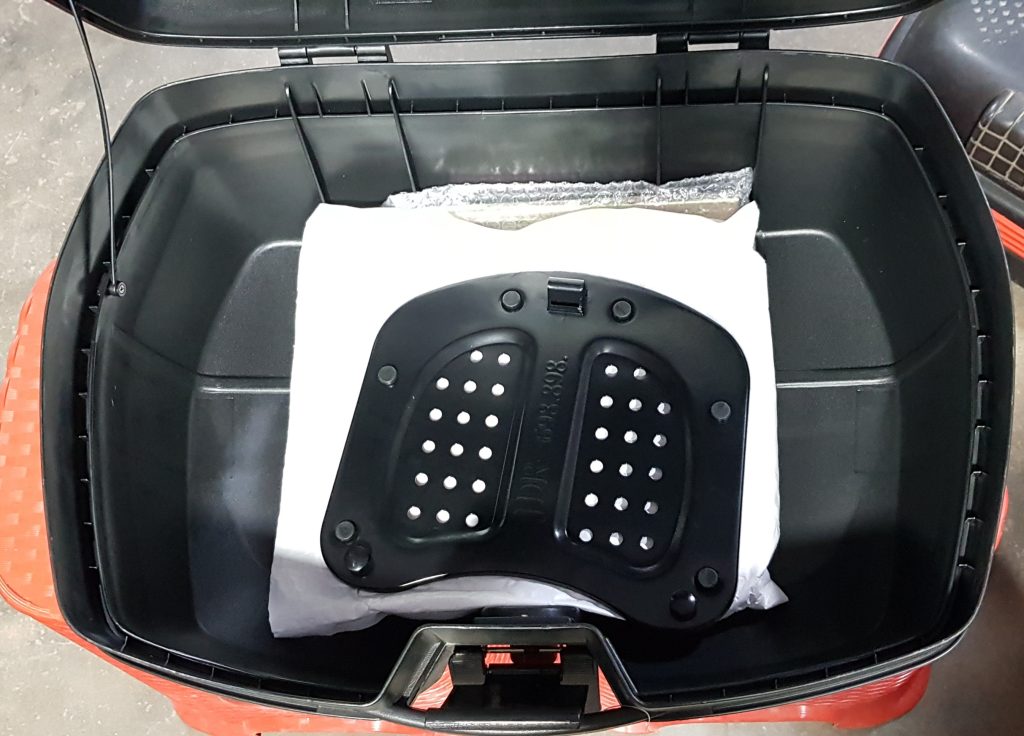 JDR Top Box 45L Full Size with Metal Plate – Dat Biker Dude | Biker ...