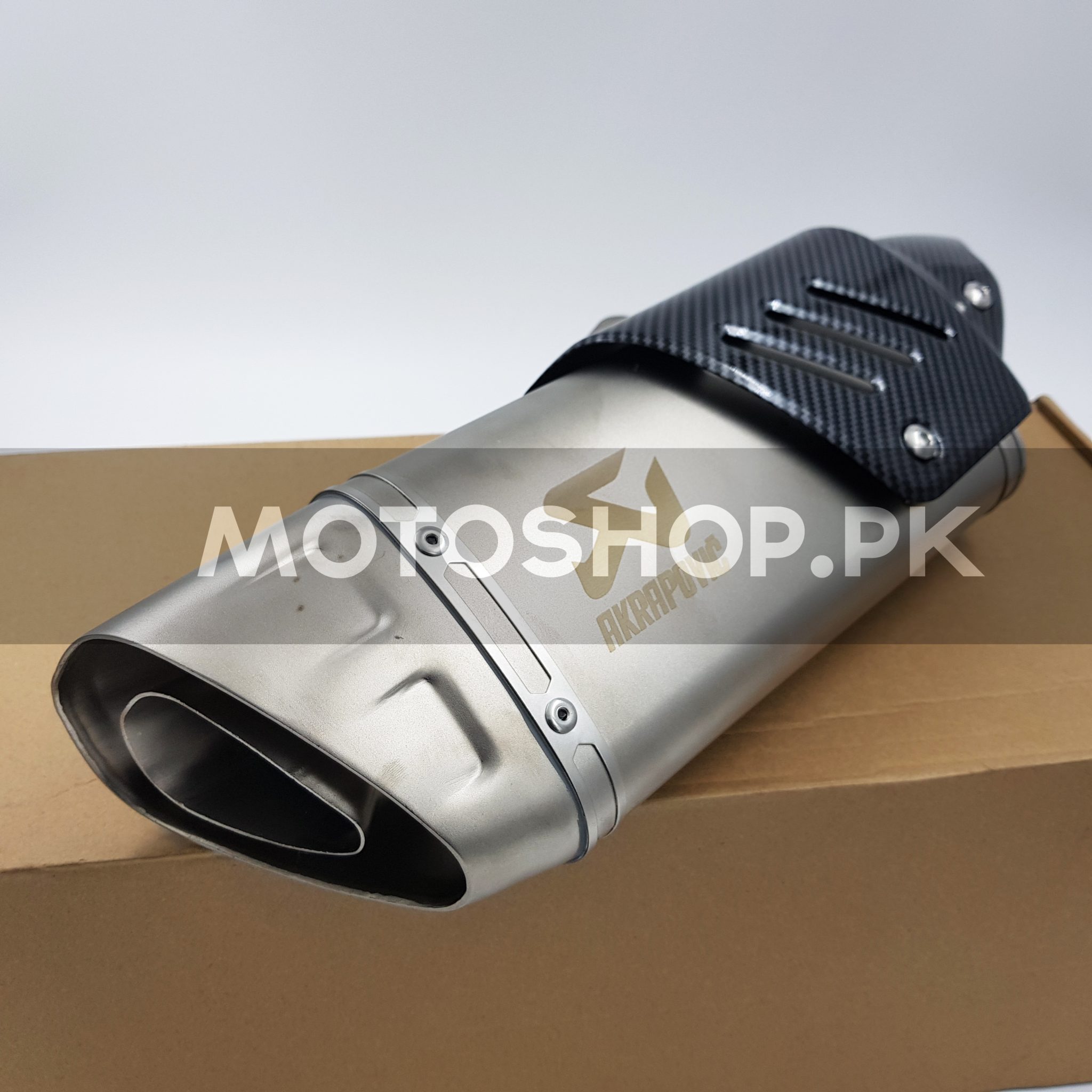 AKRAPOVIC Evolution GP Exhaust for 150cc to 500cc Dual cylinder ...