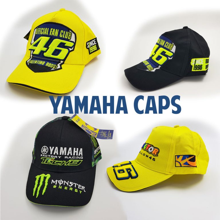 Yamaha Valentino Rossi VR-46 The Doctor Caps – Dat Biker Dude | Biker ...